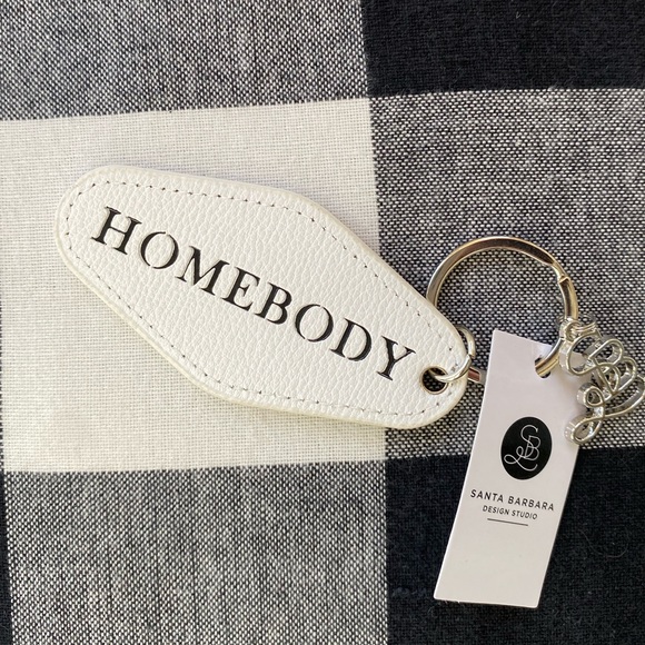 Santa Barbara Design Studio | Accessories | Homebody Keychain Key Fob ...